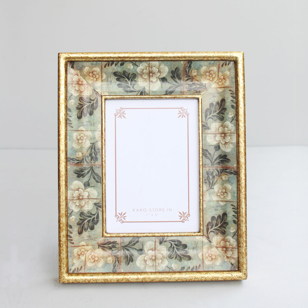 Aqua Photo Frame - 7x5 Inches